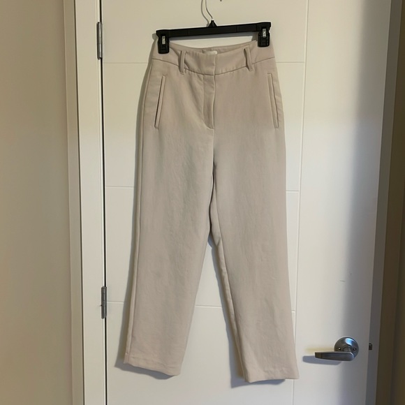 Wilfred | Pants & Jumpsuits | Wilfred Aritzia Light Cream Pants Size ...